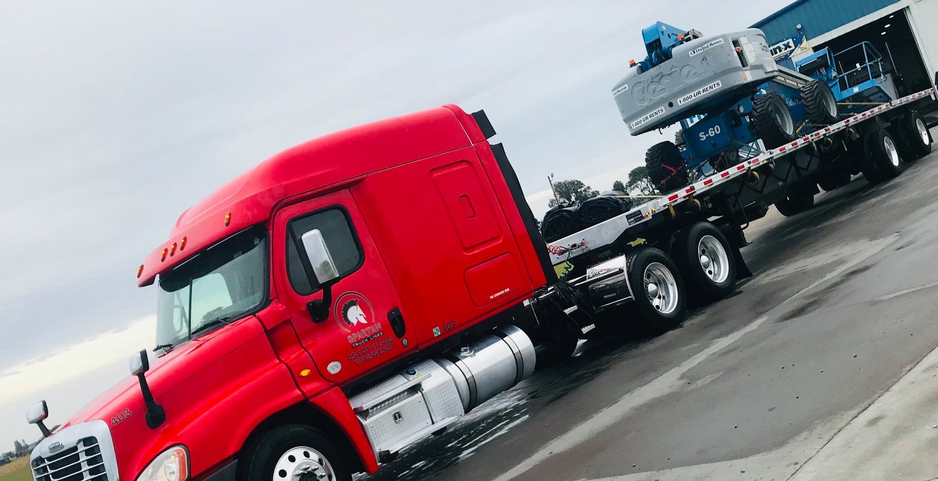 Spartan Trucklines – General Flatbed Freight Services